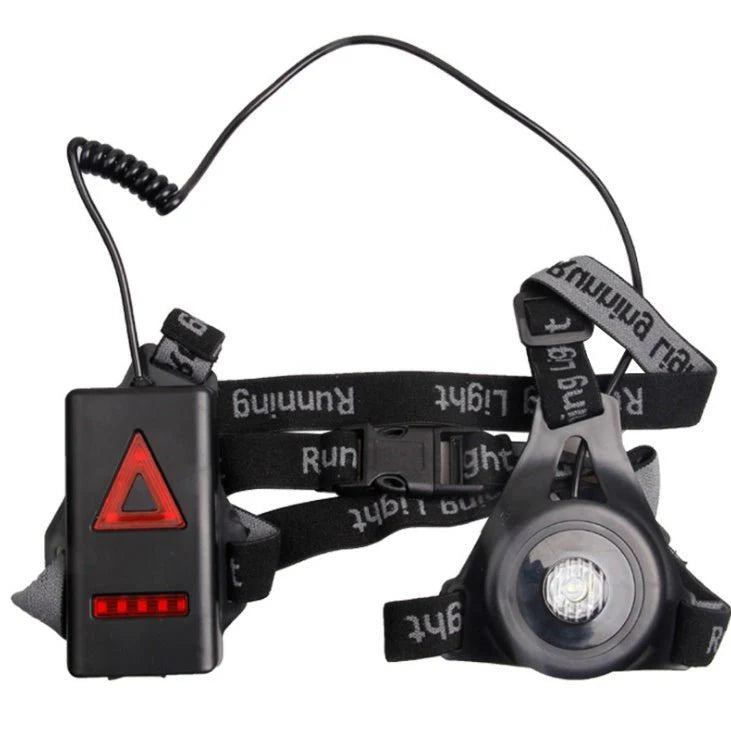 Rechargeable Outdoor Running Chest Light – Front and Rear LED ...